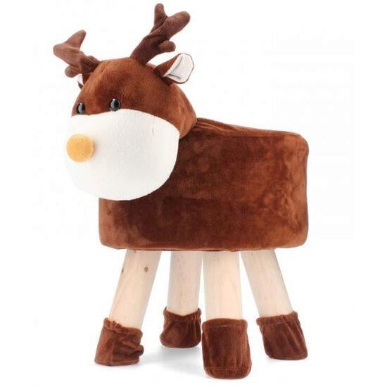 Scaun taburet pentru copii, model cerb 28x30 cm - Artool.ro