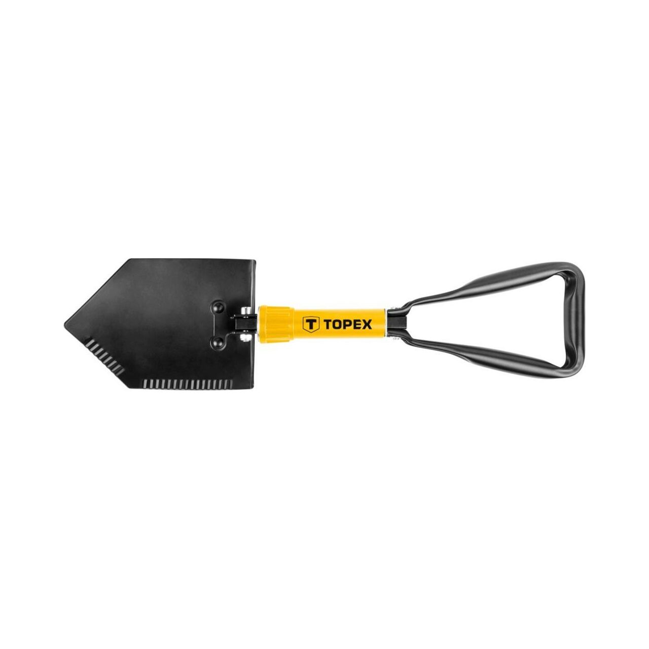 Lopata, pliabila, pentru camping, metalica, 11x21.3 cm, 57.5 cm, Topex ...