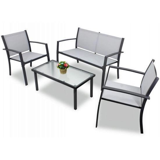 Set mobilier gradina/terasa, 1 masa, 2 scaune, 1 banca, Chomik - Artool.ro