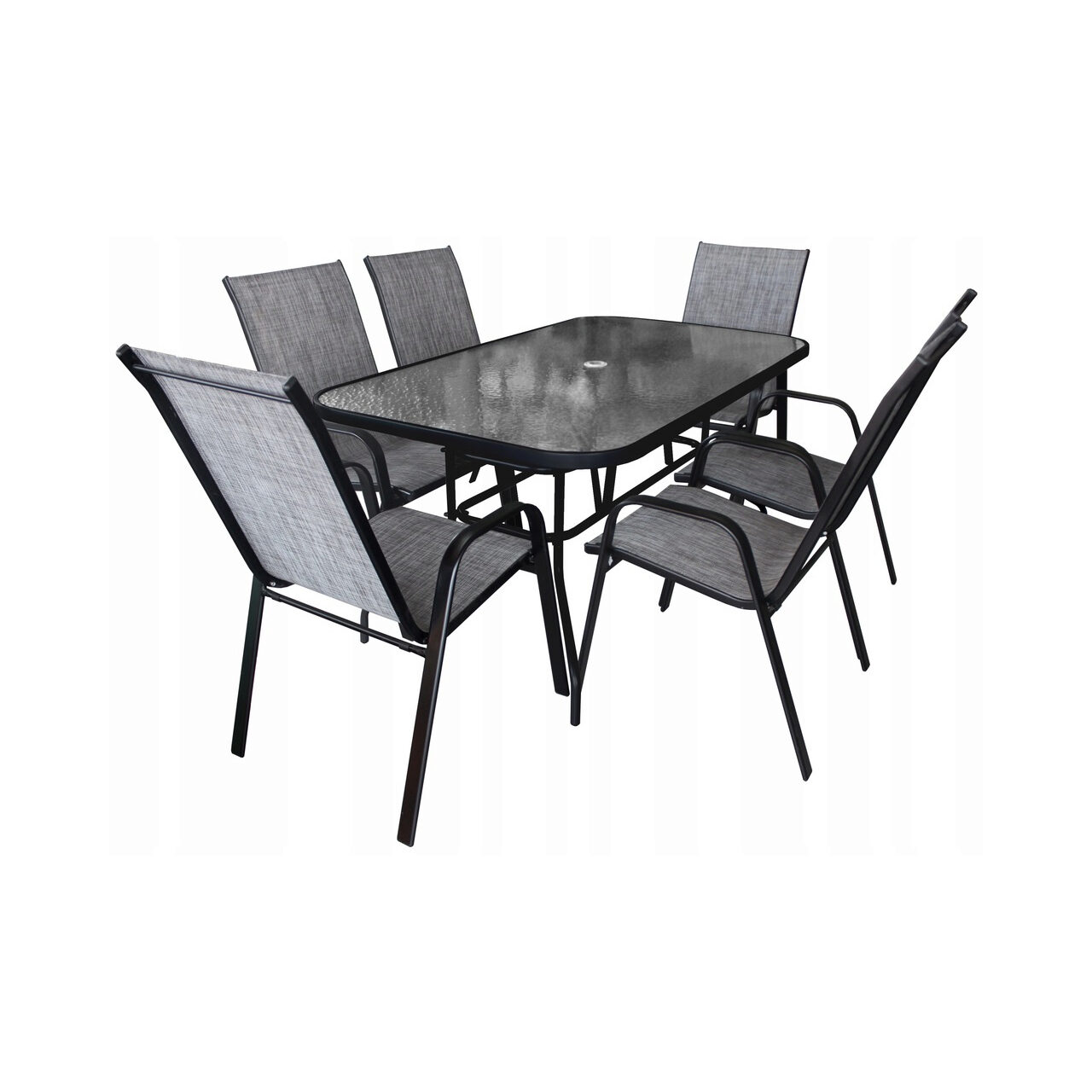 Mobilier terasa, set masa cu 6 scaune - Artool.ro