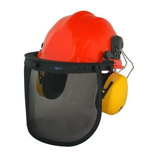 Casca de protectie cu viziera si antifoane Safetyco - Artool.ro