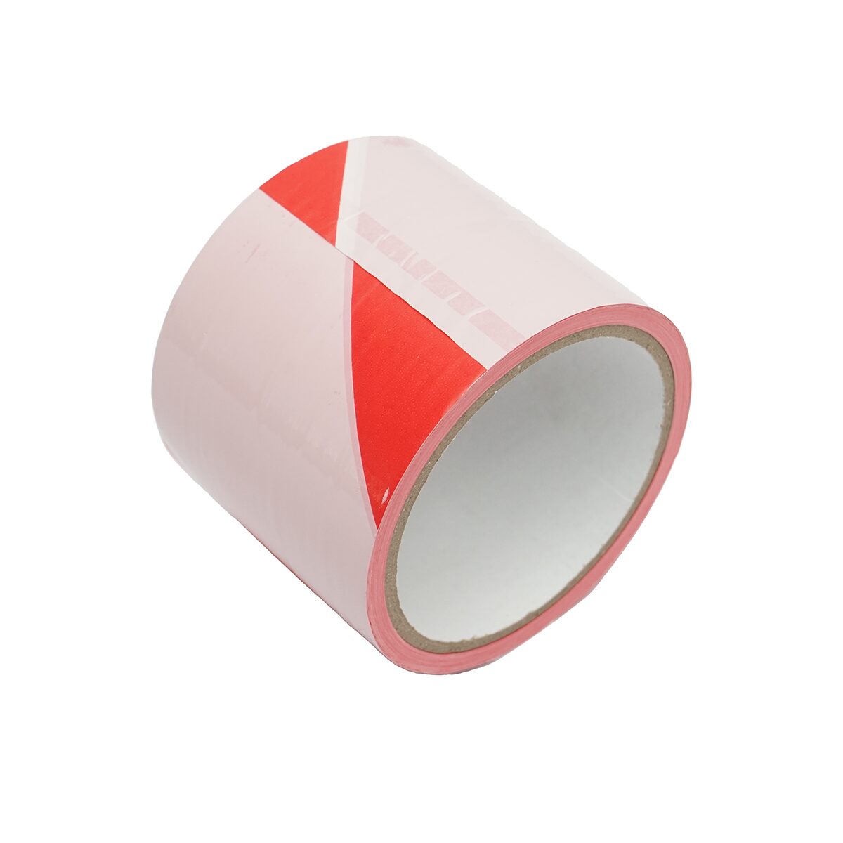 Banda avertizare/delimitare, rosu-alb, 75 mm x 50 m - Artool.ro