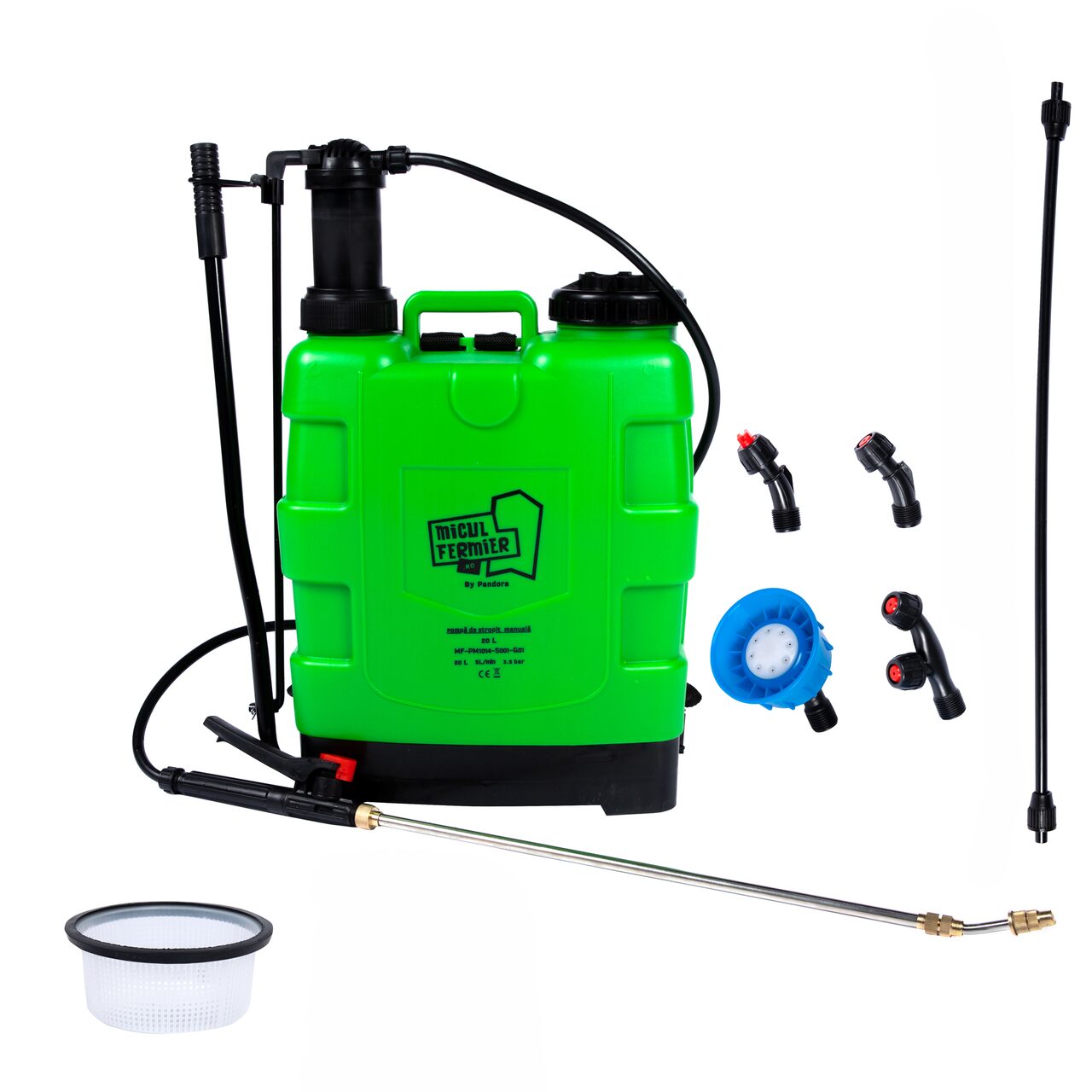 Pulverizator gradina, pompa de stropit, vermorel, Micul Fermier, manual ...