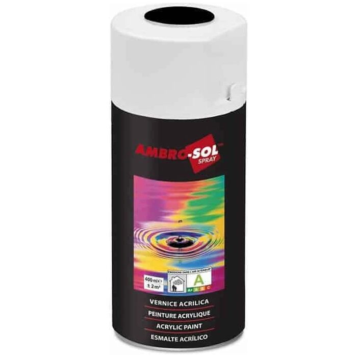 Vopsea spray lac transparent mat, 400ml, Ambrosol - Artool.ro