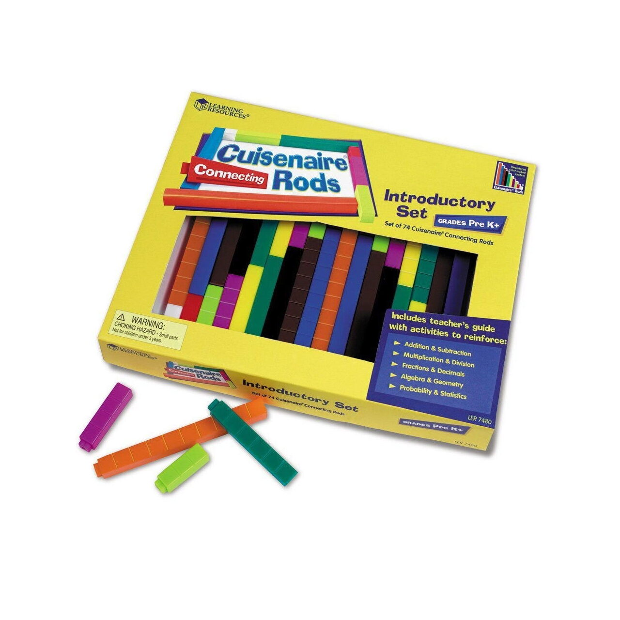 Riglete matematice interconectabile Cuisenaire® - Artool.ro