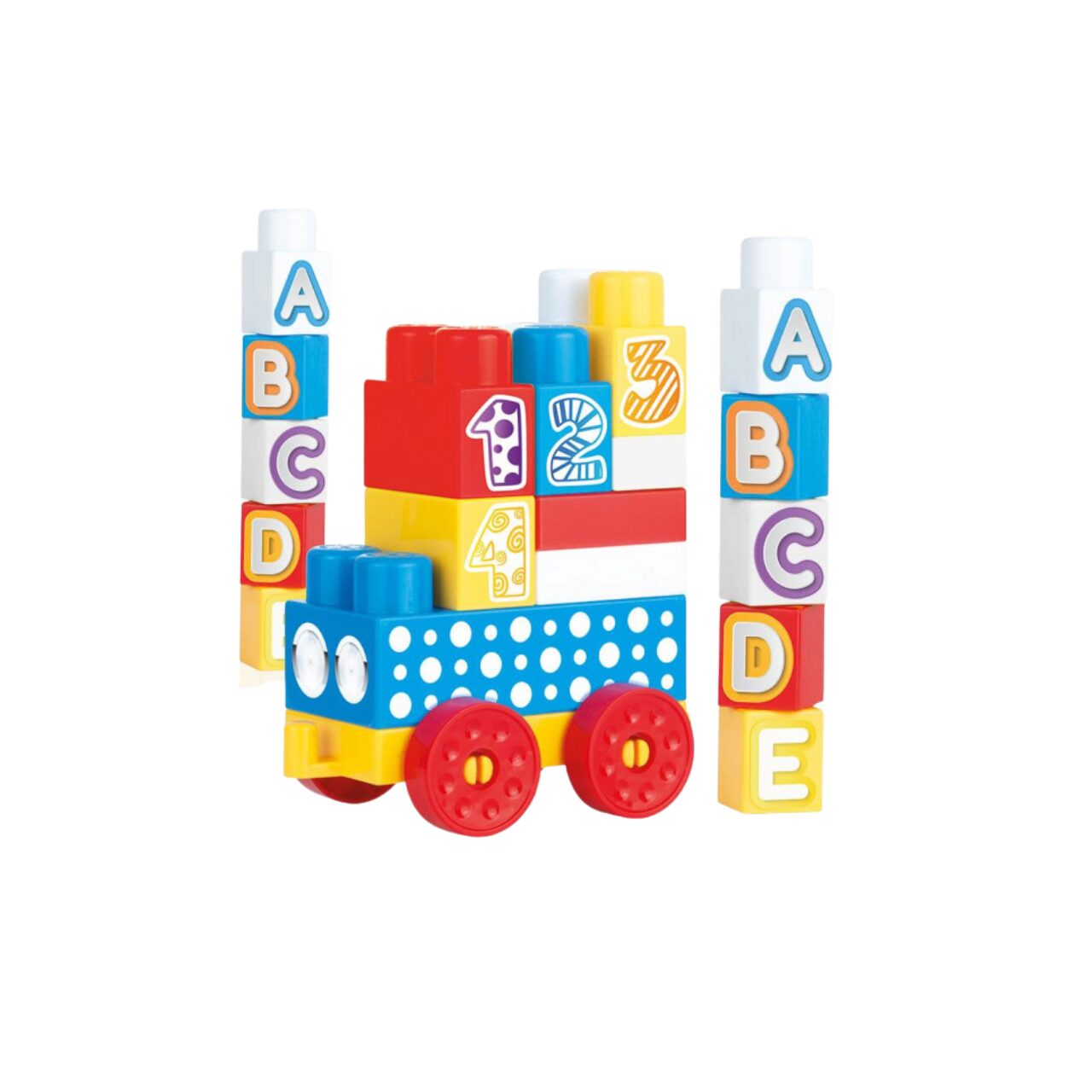 Cuburi de construit din plastic - 25 piese - Artool.ro