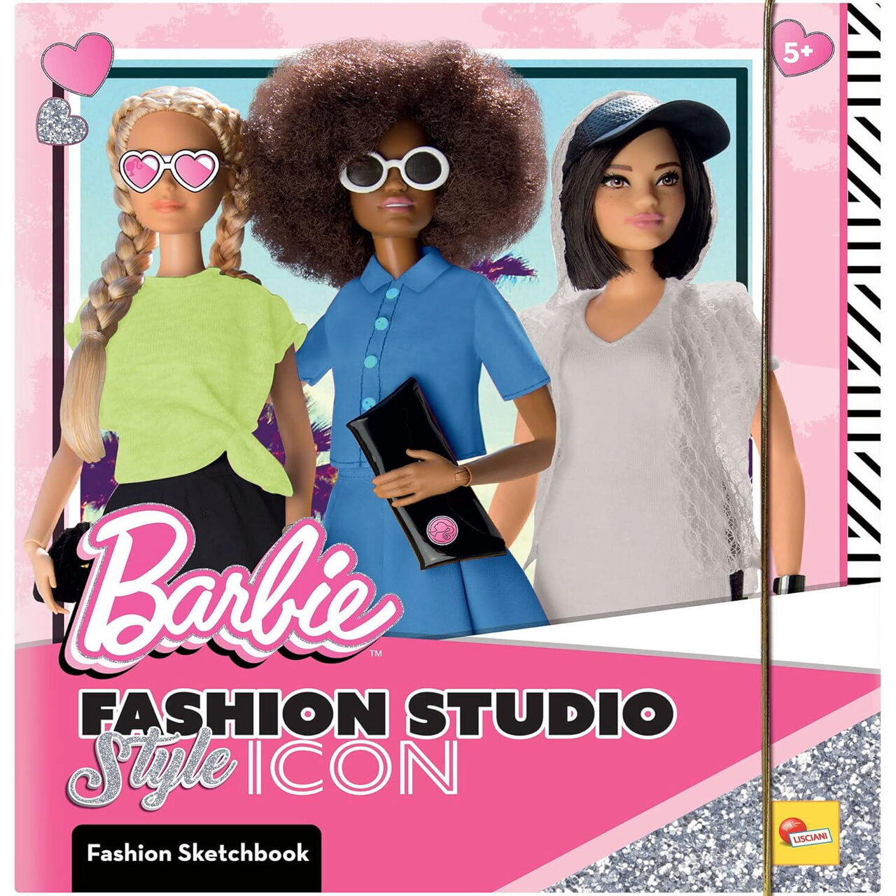 Set de colorat cu activitati Barbie - Fashion Icon - Artool.ro