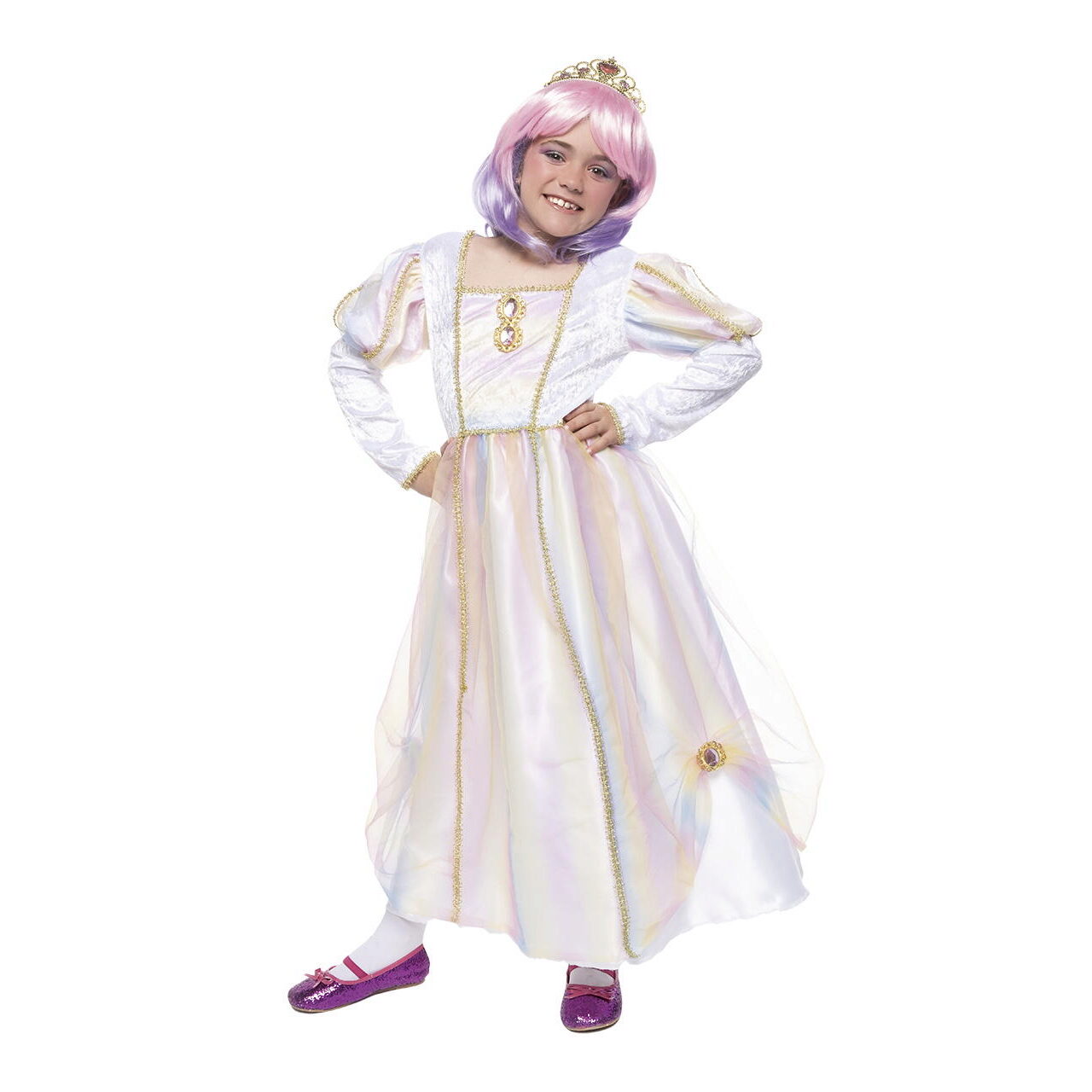 Costum de carnaval - Printesa Curcubeu - Artool.ro