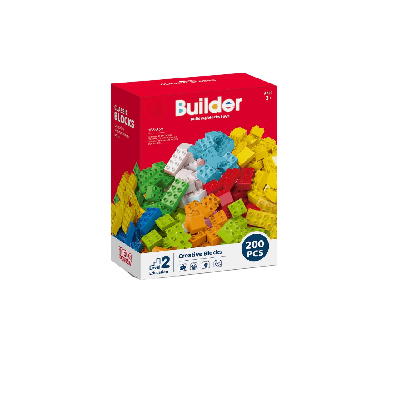 Cuburile mele de construit (200 piese) - Artool.ro