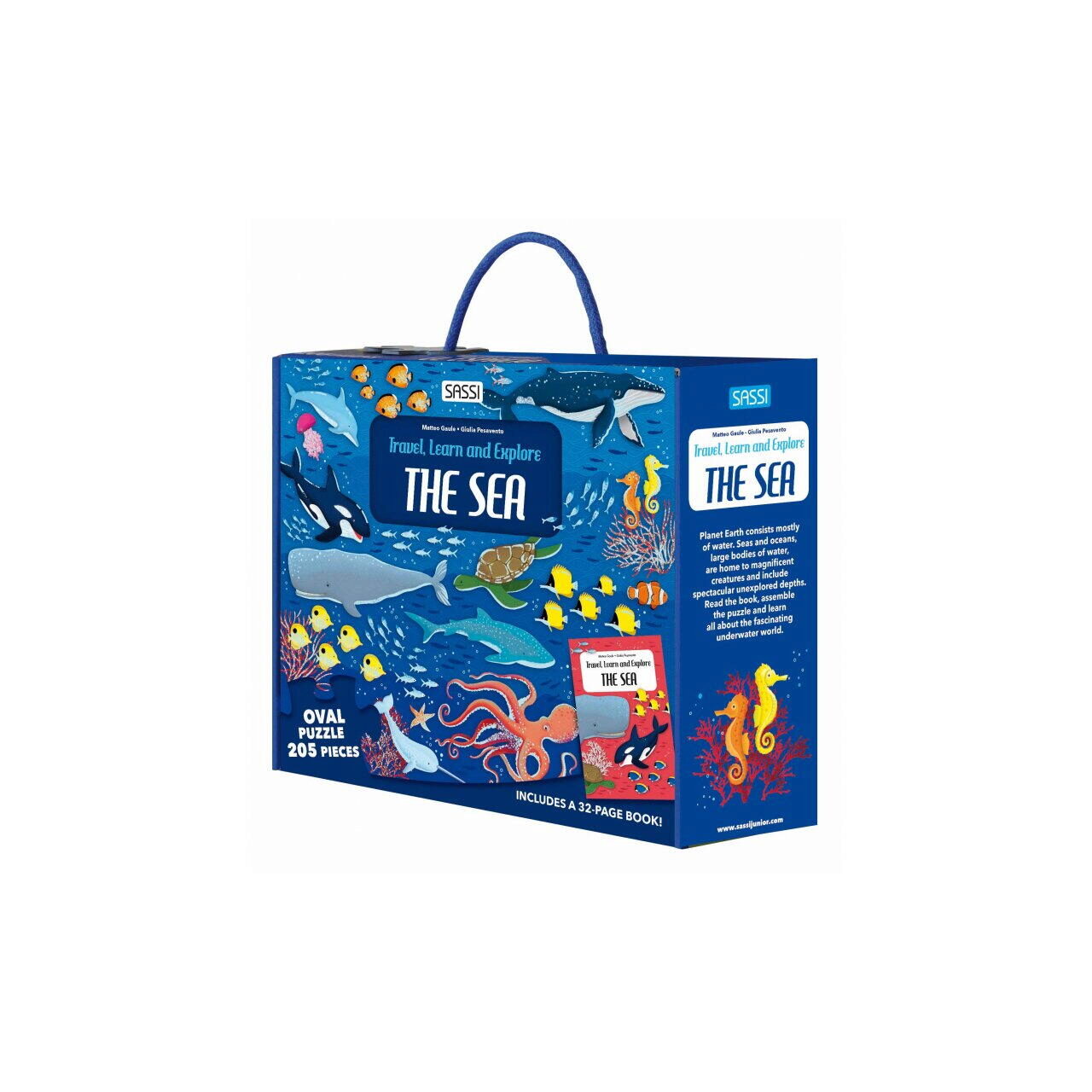 Cunoaste si exploreaza - Puzzle Mari si oceane (205 piese) - Artool.ro