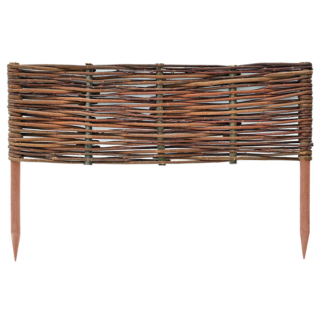 Gard de gradina decorativ din salcie, 50x30 cm - Artool.ro