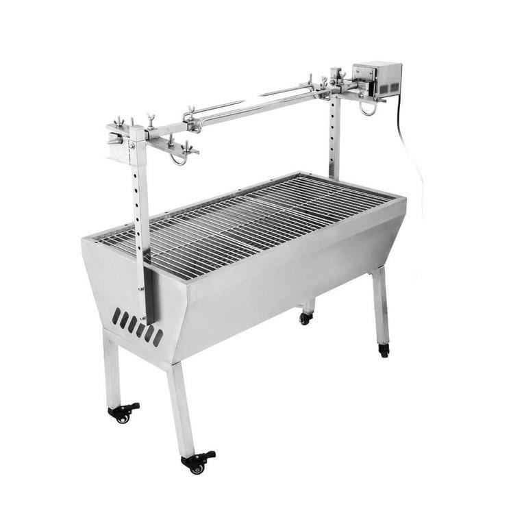 Rotisor cu grill, cu roti, 125x59x95 cm, Perfect Home - Artool.ro