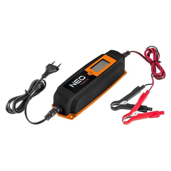 Incarcator baterie auto cu microprocesor, 6V-12V, 2A-4A, 230 V, NEO ...