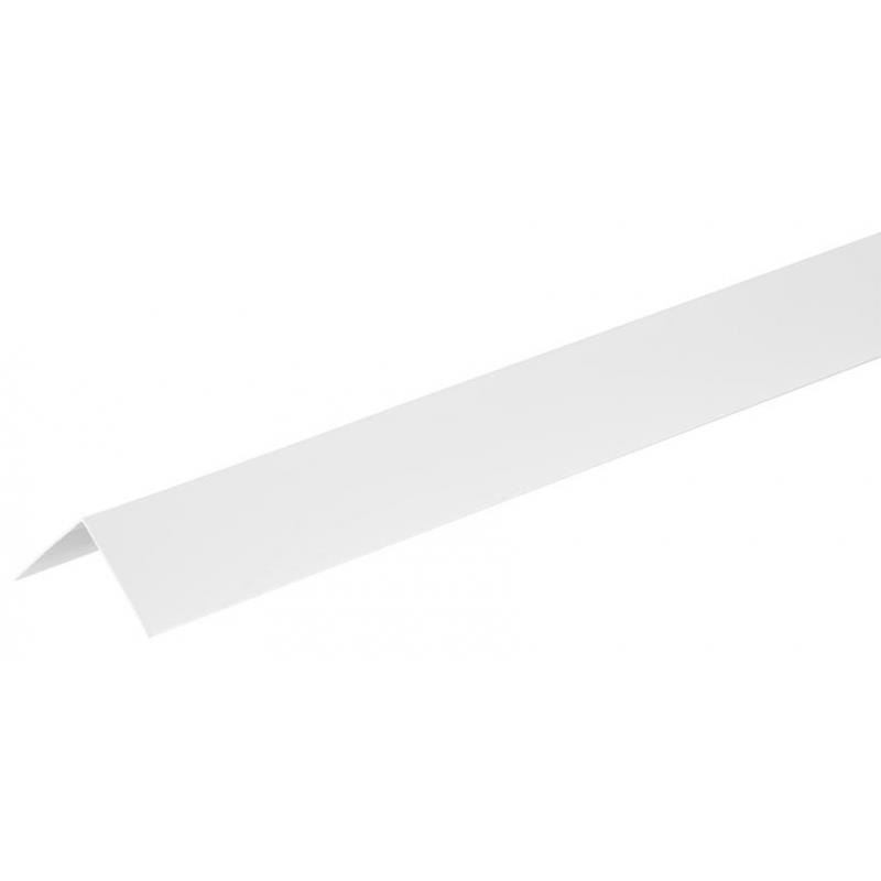 Coltar aluminiu, 1500x40x40 mm, 0.8 mm, alb - Artool.ro