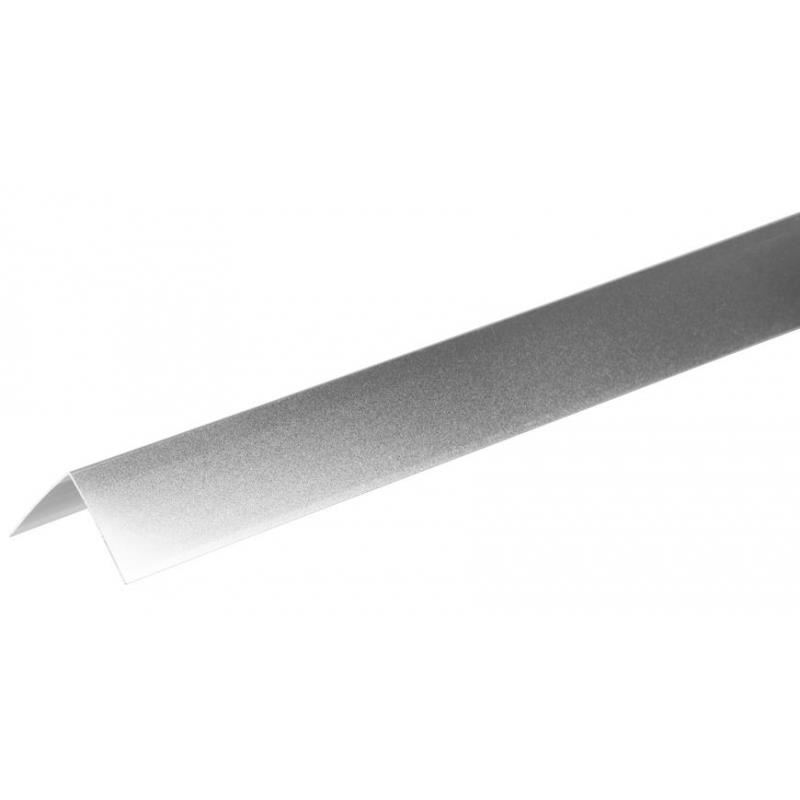 Coltar aluminiu, 1500x40x40 mm, 0.8 mm, argint mat - Artool.ro