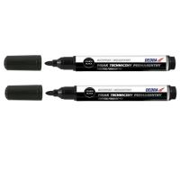 Marker industrial permanent, set 2 buc, negru, Dedra - Artool.ro