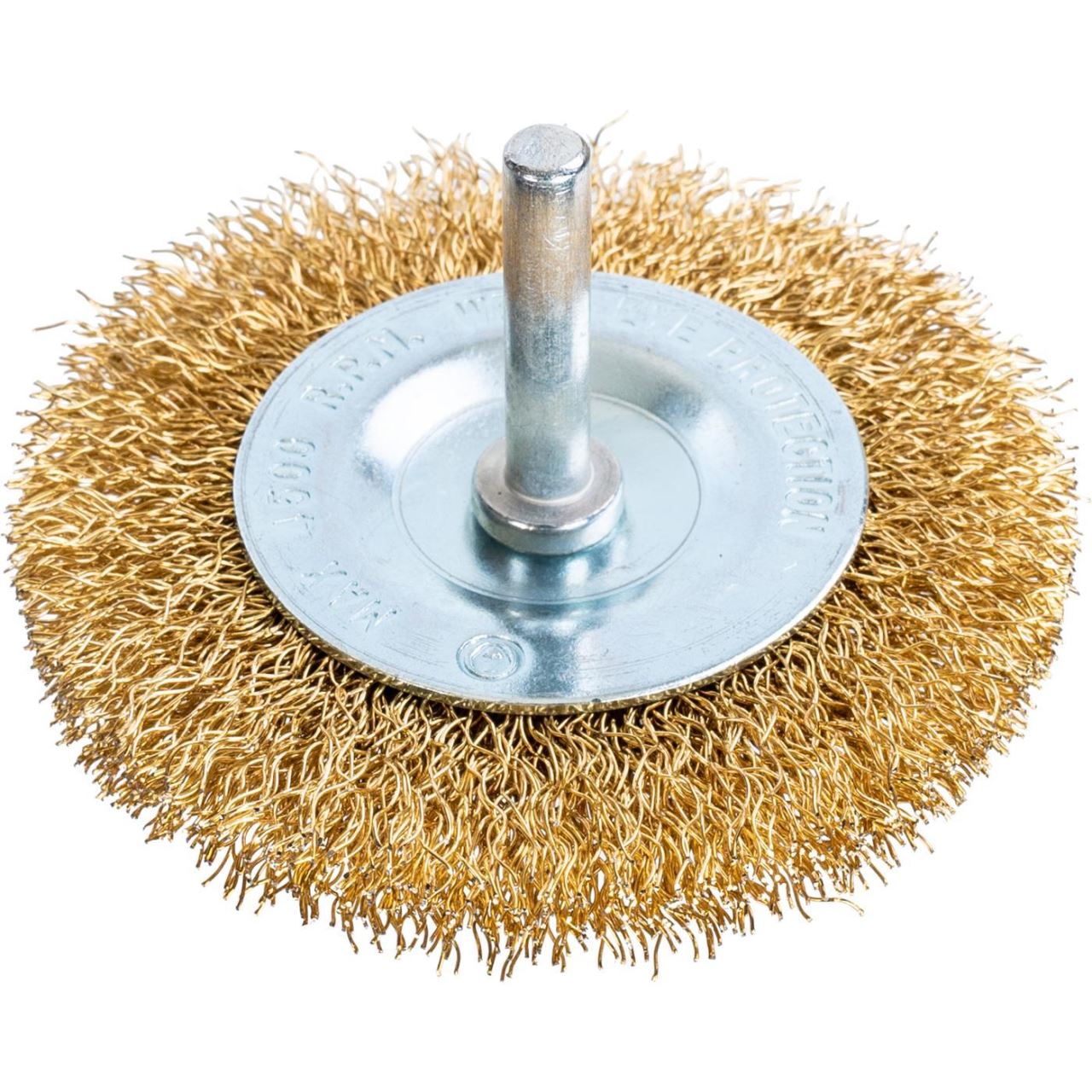 Perie sarma alama, circulara, cu tija, 75 mm, Richmann - Artool.ro