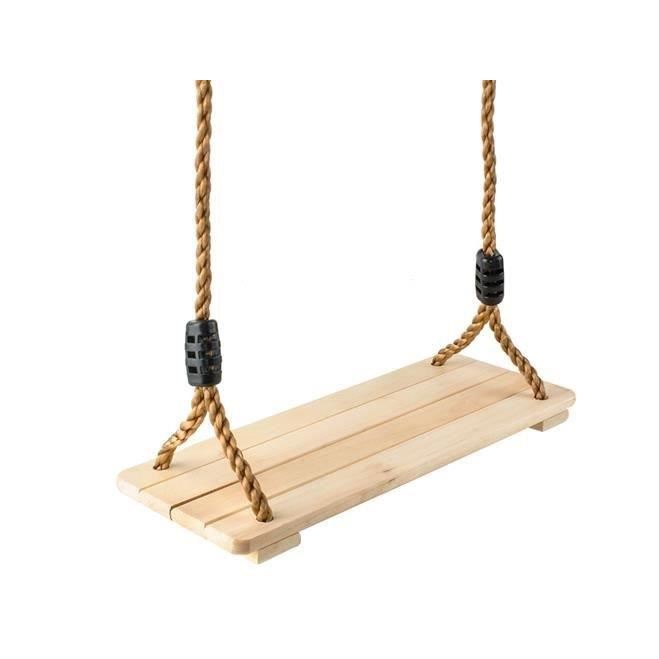 Leagan pentru copii, lemn, max 45 kg, 40x16x100/170 cm - Artool.ro